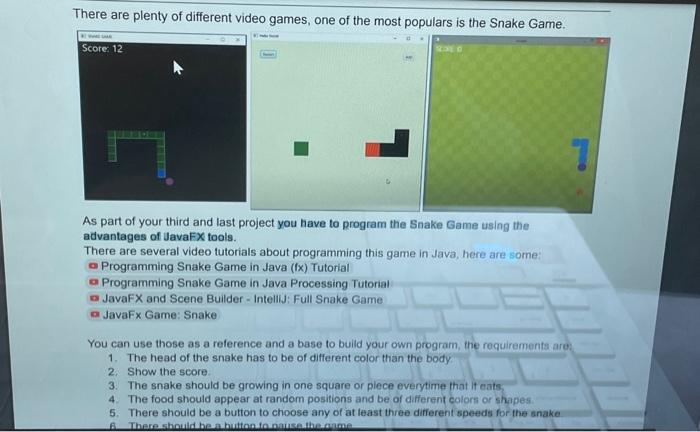 Solved There are plenty of different video games, one of the | Chegg.com