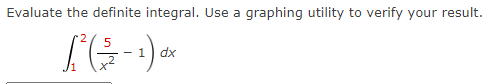 Solved Evaluate the definite integral. Use a graphing | Chegg.com