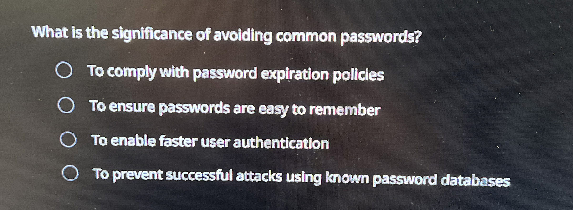 Solved What is the significance of avoiding common | Chegg.com