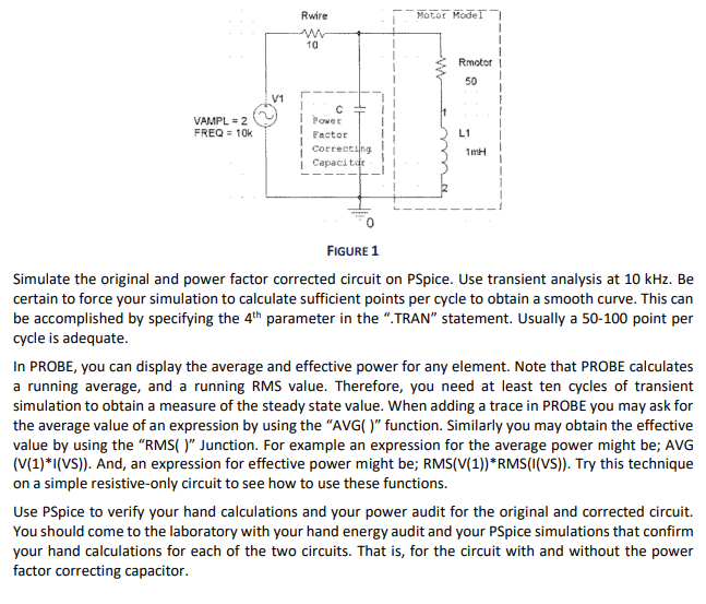 Use PSPICE simulation for this schematic, show all | Chegg.com