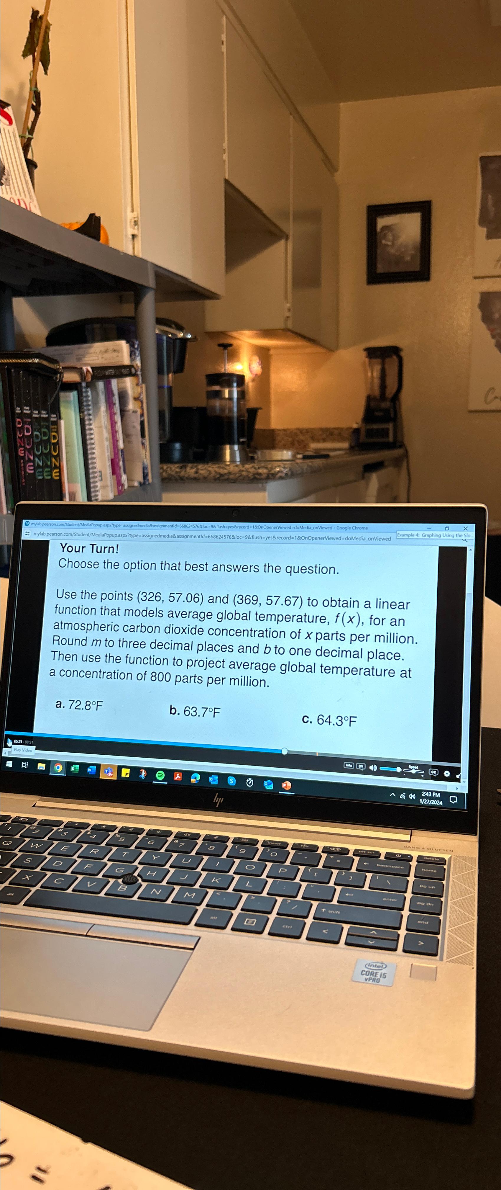 Solved Your Turn!Choose the option that best answers the | Chegg.com