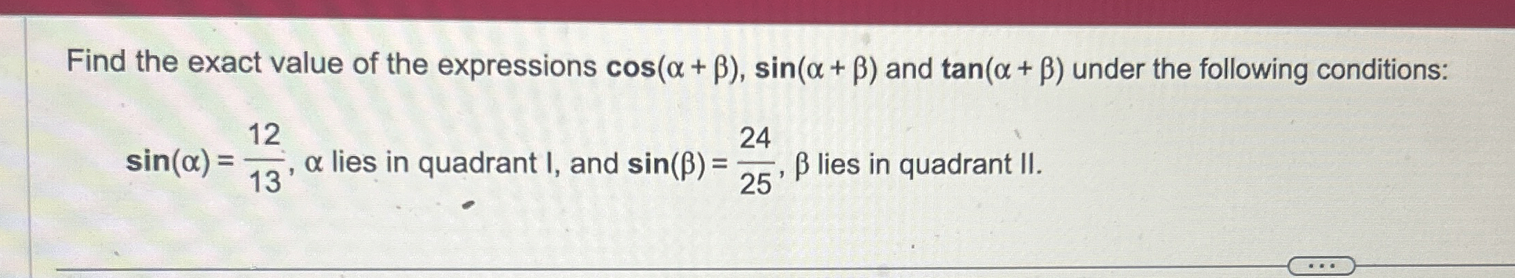 Solved Find the exact value of the expressions | Chegg.com