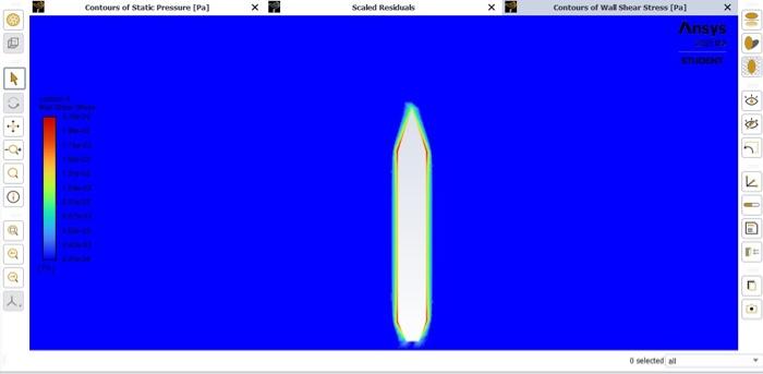 Solved I have made with ansys a water rocket with measures | Chegg.com