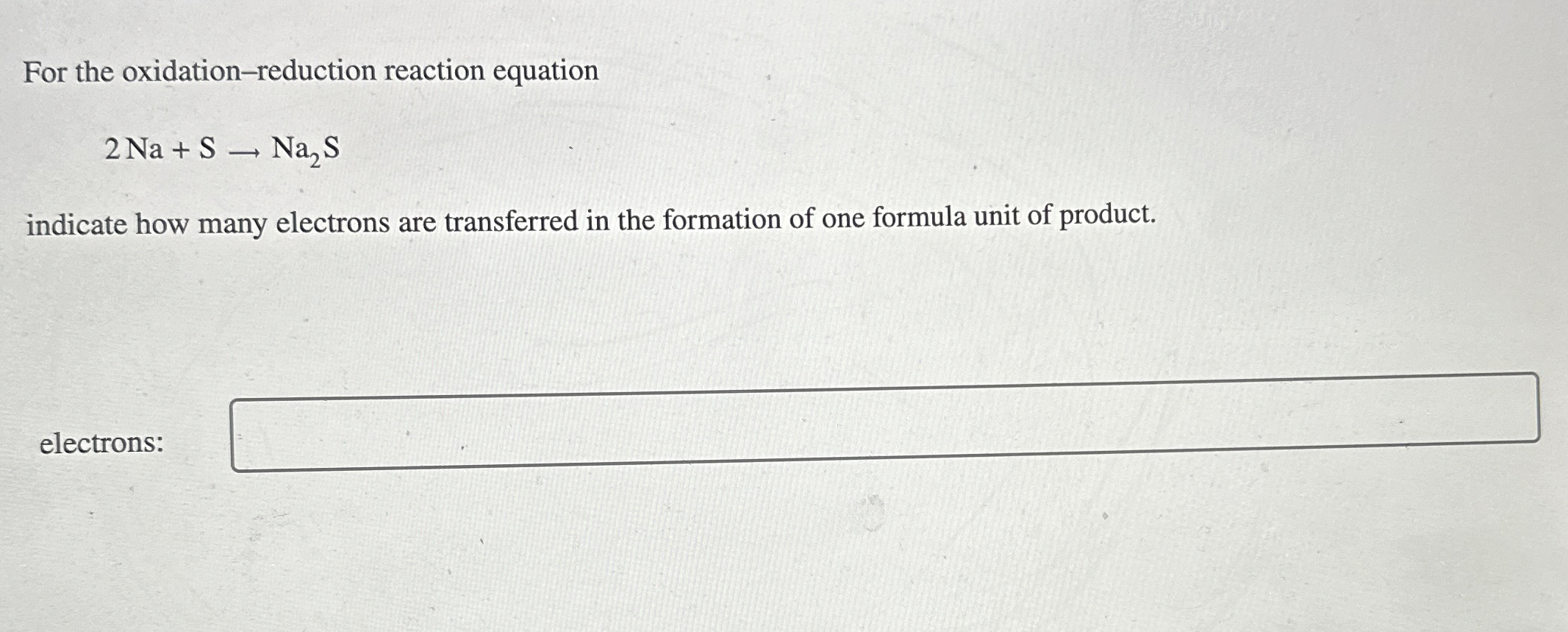 Solved For the oxidation-reduction reaction | Chegg.com
