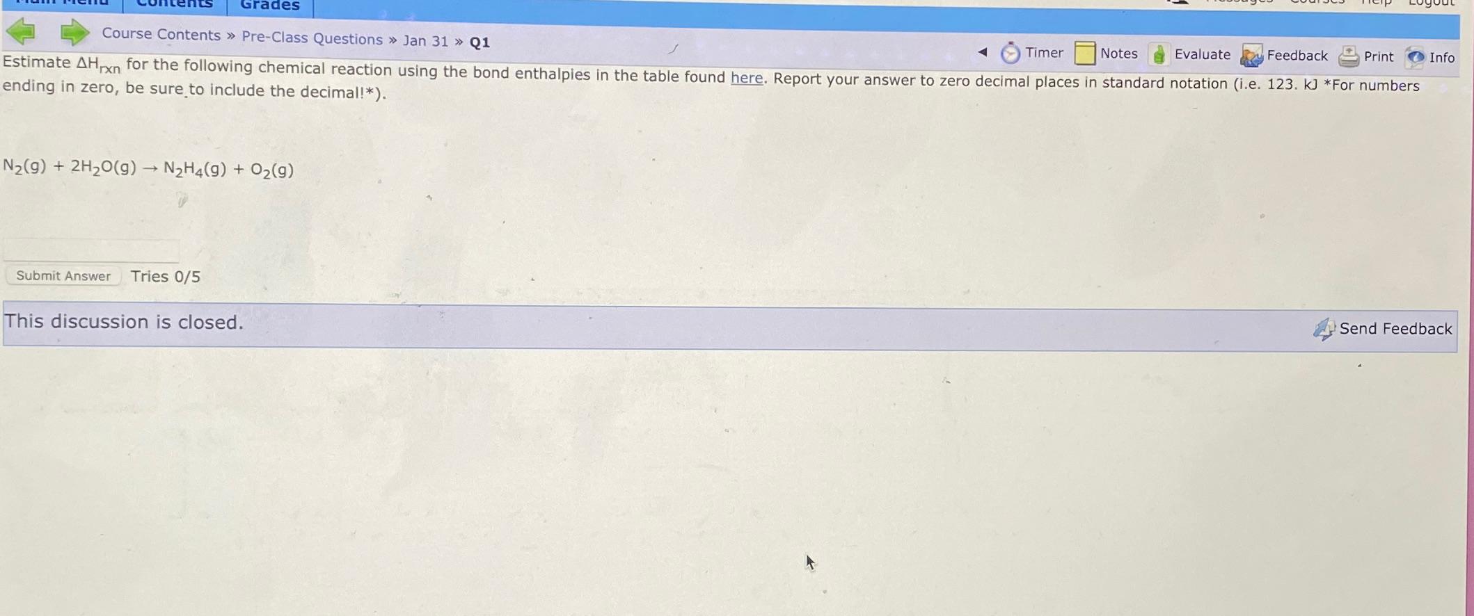Solved Course Contents » ﻿Pre-Class Questions » ﻿Jan | Chegg.com