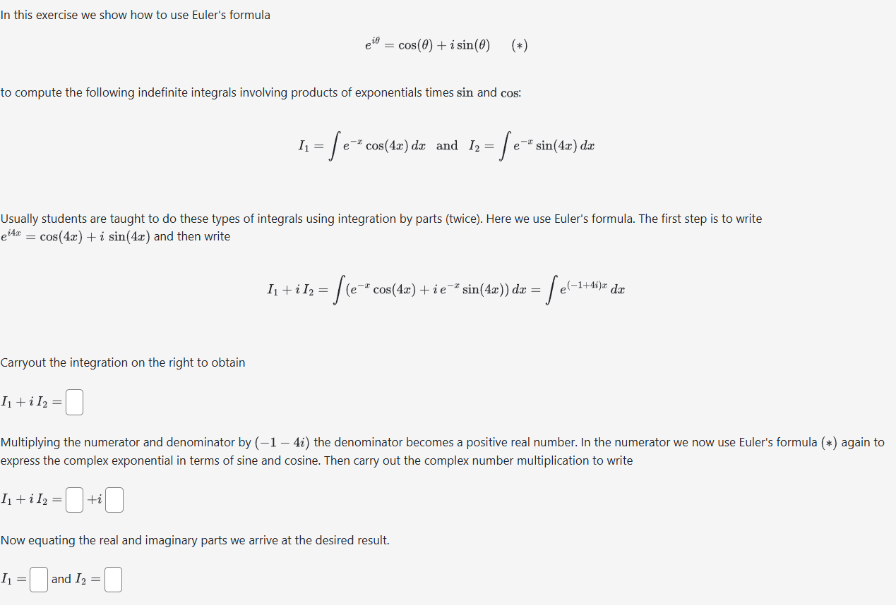 Solved In ﻿this exercise we ﻿show how to ﻿use Euler's | Chegg.com