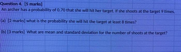 Solved Question 1. (8 marks) Let X be a random variable | Chegg.com