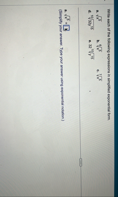 Solved Write each of the following expressions in simplified | Chegg.com