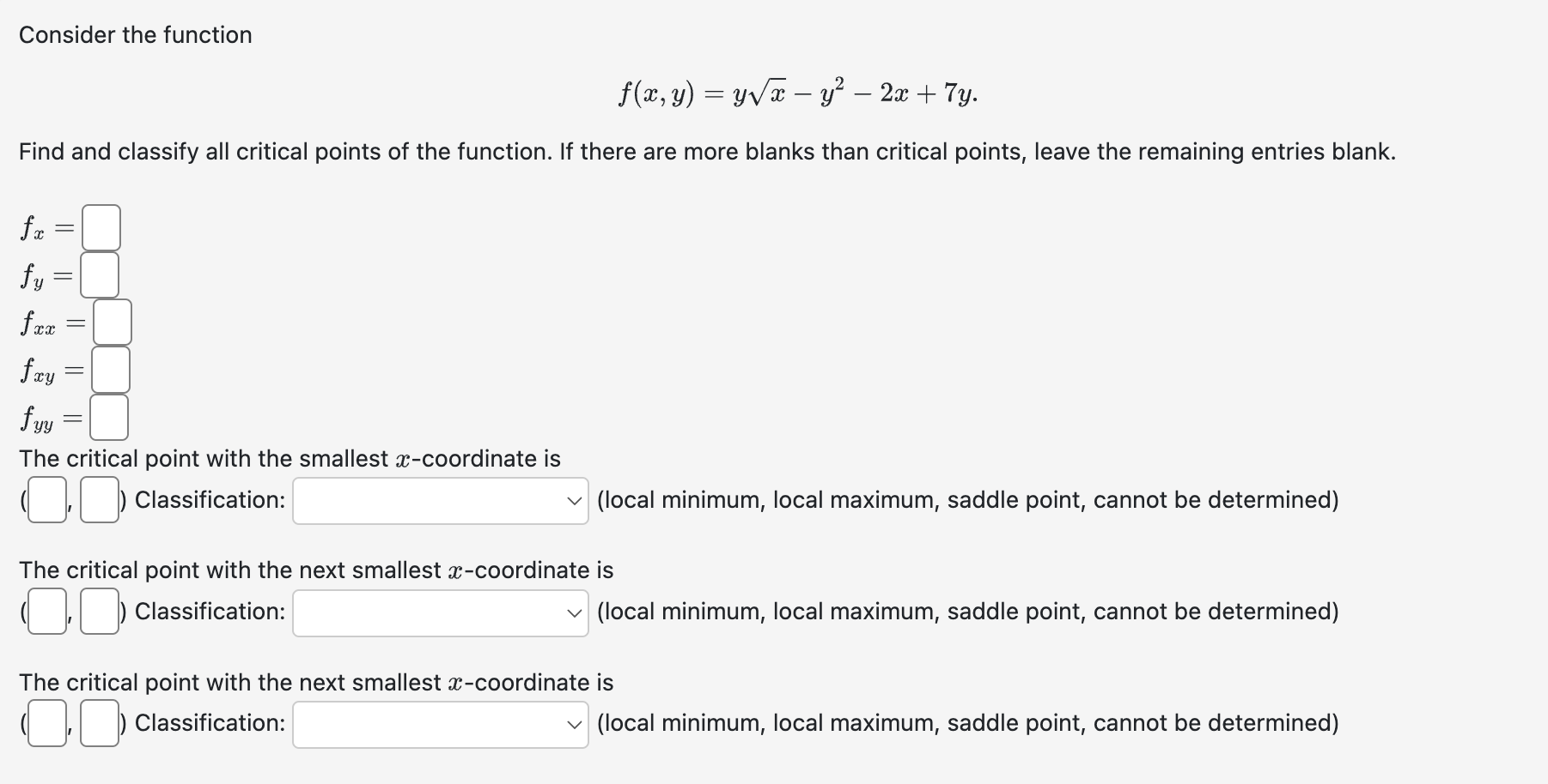 Solved The functionConsider the | Chegg.com