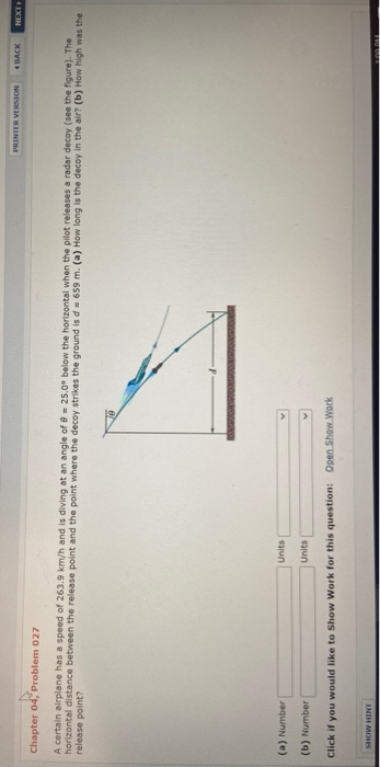 Solved PRINTER VERSION *BACK NEXT Chapter 04, Problem 027 A | Chegg.com