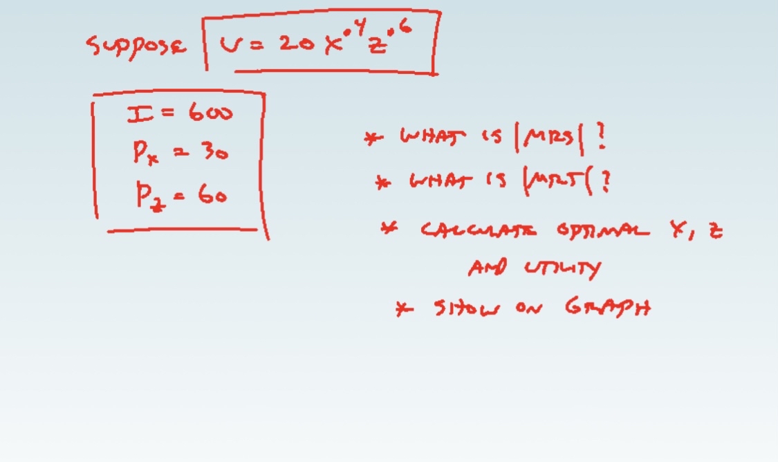 Solved suppose v=20x.4z.6I=600Px=30Pz=60whas is |Mrs|?what | Chegg.com