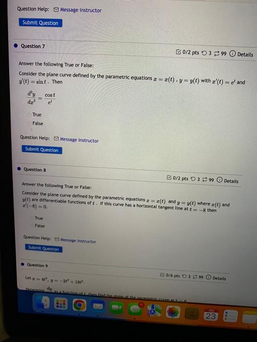 Solved The parametric equations represents a line. Without | Chegg.com