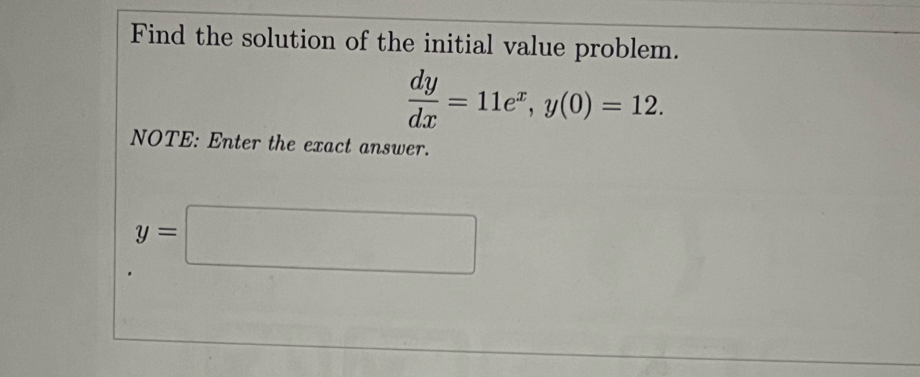 Solved Find the solution of the initial value | Chegg.com