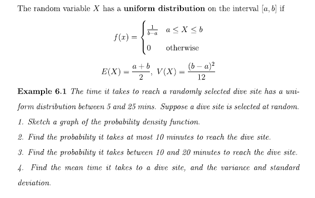 Solved The random variable X has a uniform distribution on | Chegg.com