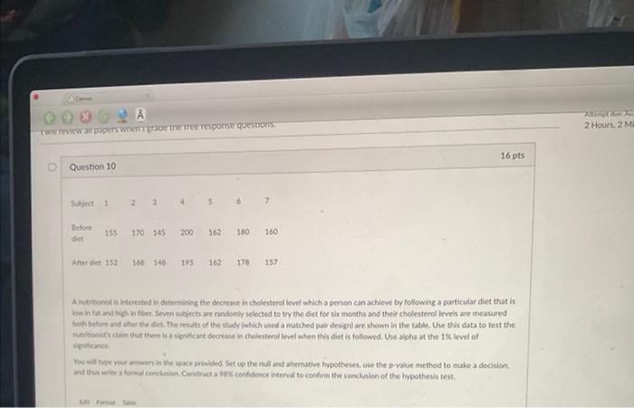 Solved A watriboit in interested h deteroining the decresse | Chegg.com