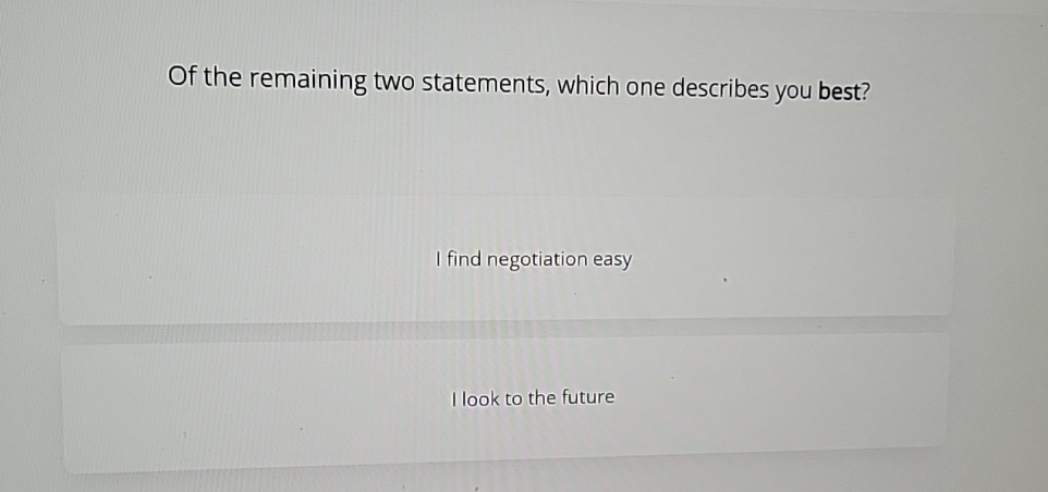 Solved Of the remaining two statements, which one describes | Chegg.com