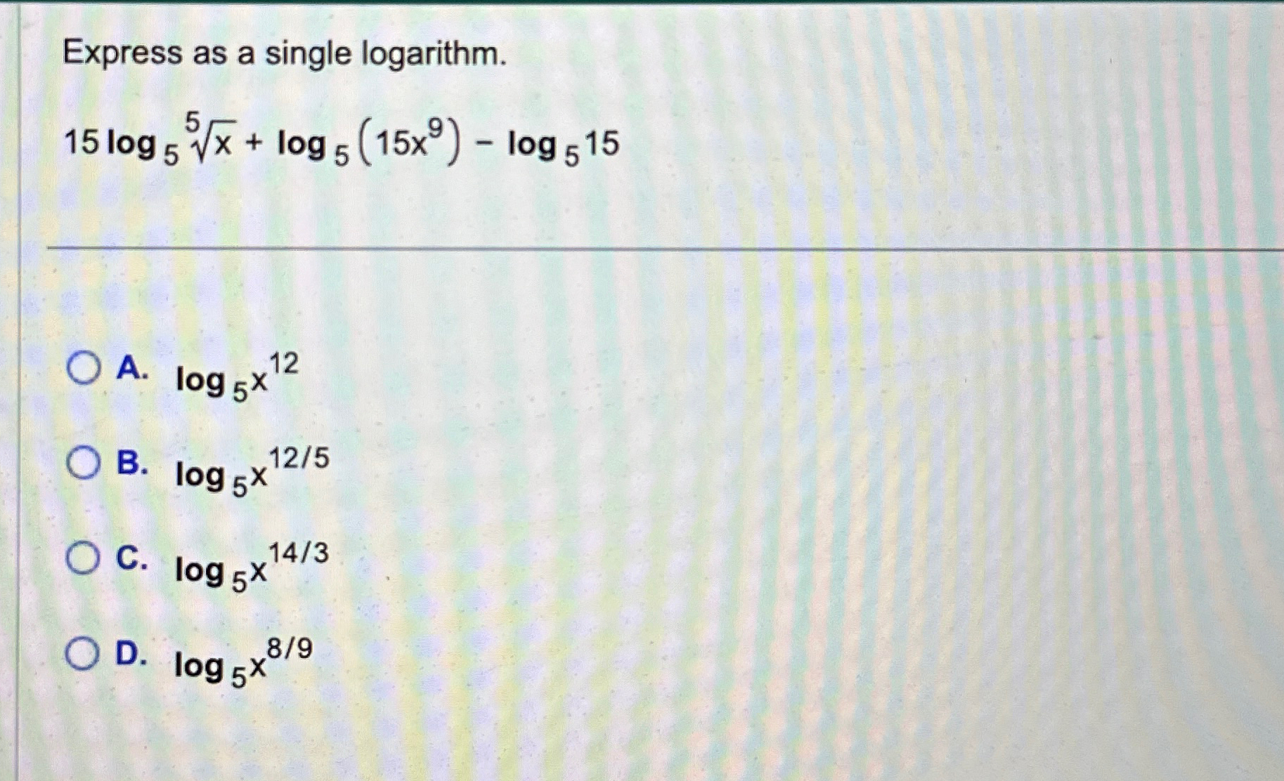 Solved Express as a single | Chegg.com