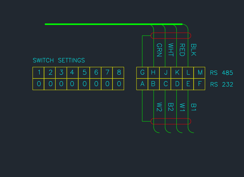 Solved 1. ﻿Produce a wiring and interconnection CAD drawing | Chegg.com