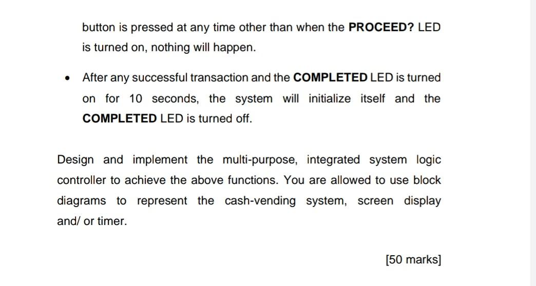 Solved 3. An integrated automated teller machine (ATM) and | Chegg.com
