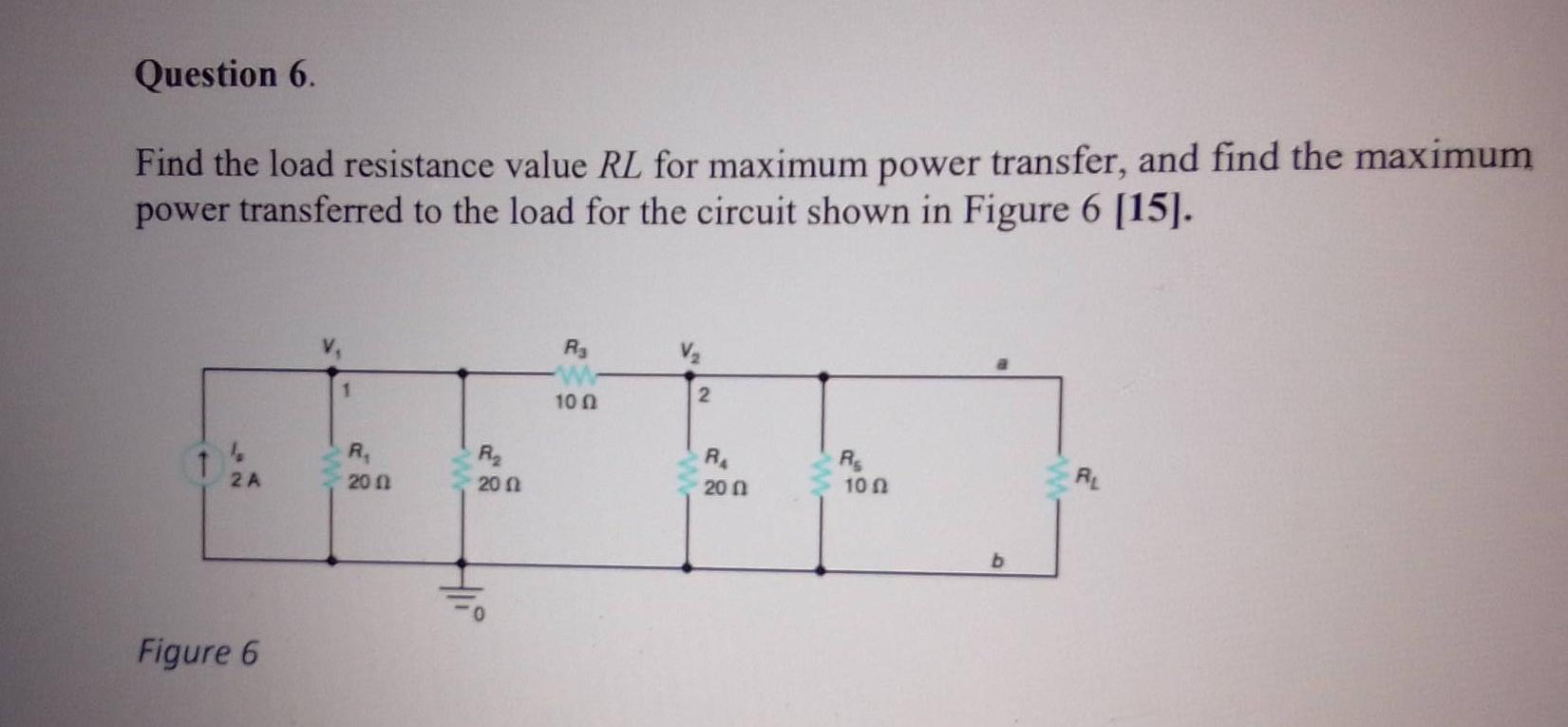 Solved For the given circuit below: a. Use source | Chegg.com