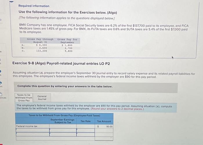 Solved 3 Required information Use the following information | Chegg.com Solved 3 Required information Use the following information | Chegg.com