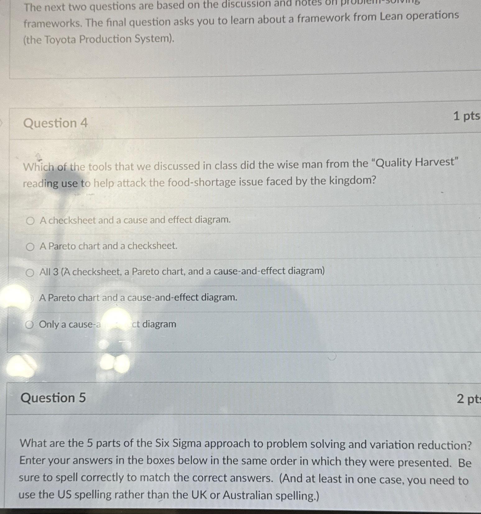 Solved The next two questions are based on the discussion | Chegg.com