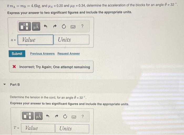 Solved Two blocks made of different materials connected | Chegg.com