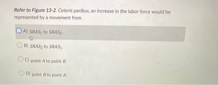 Refer to Figure 13-2. Ceteris paribus, an increase in | Chegg.com