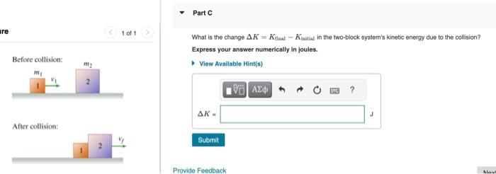 Solved Block 1 , of mass m1=5.70 kg, moves along a | Chegg.com