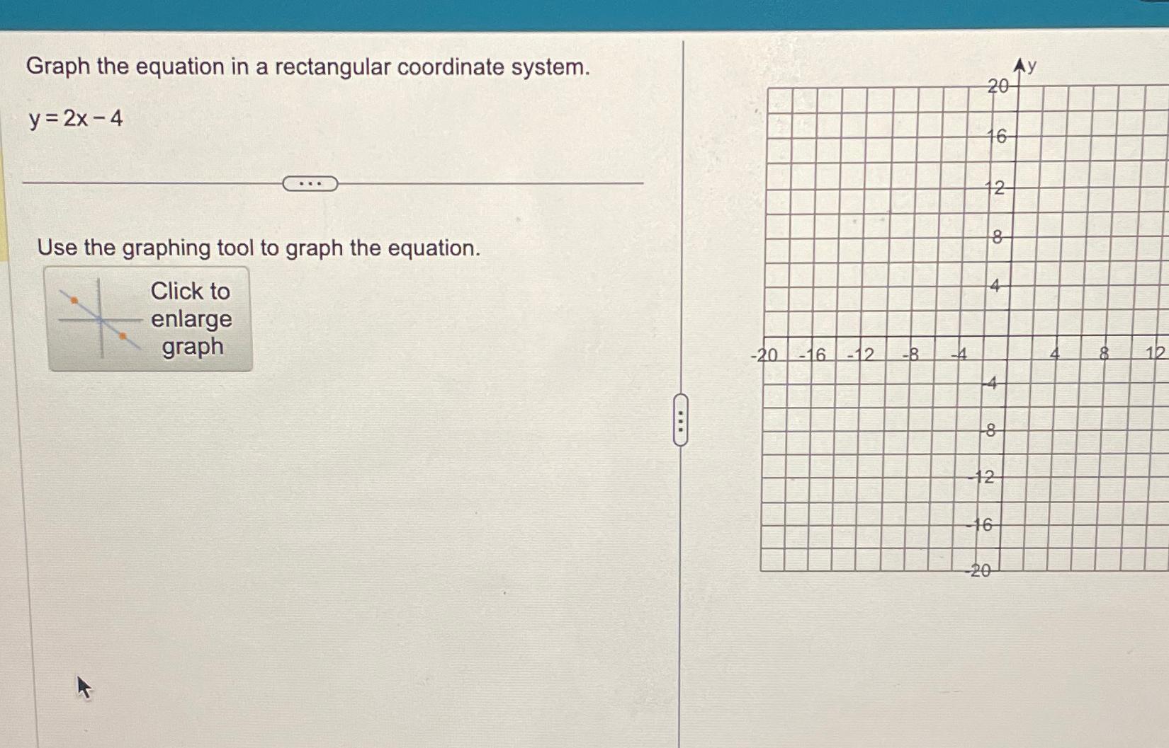Solved Graph the equation in a rectangular coordinate | Chegg.com