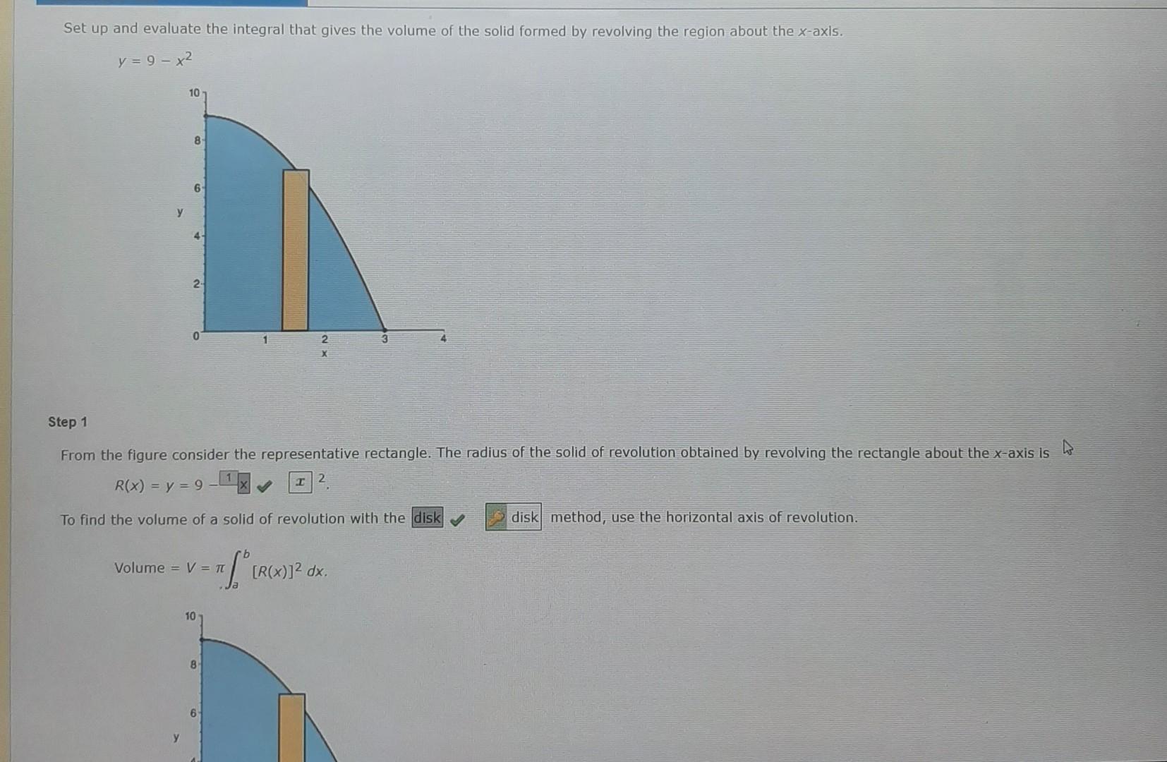 Solved Use the shell method to set up and evaluate the | Chegg.com
