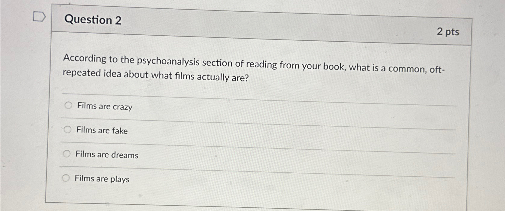 Solved Question 22 ﻿ptsAccording to the psychoanalysis | Chegg.com