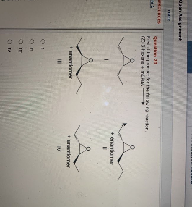 Solved Open Assignment Timer Resources M 1 Question 20 0533