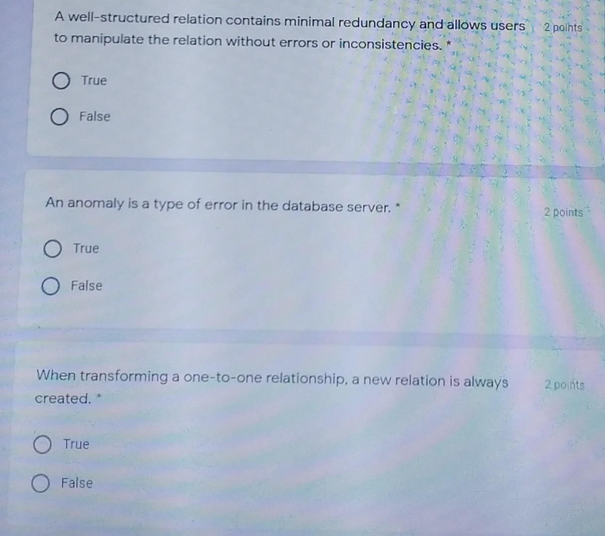 Solved A well-structured relation contains minimal | Chegg.com