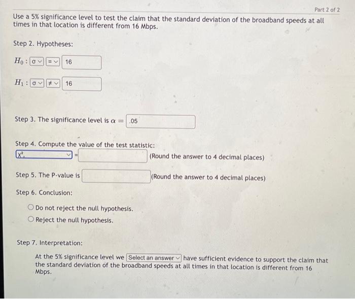Solved Use a 5% significance level to test the claim that | Chegg.com