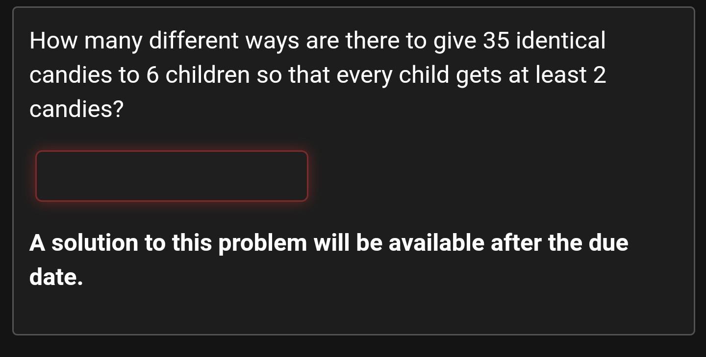 Solved How many different ways are there to give 35 | Chegg.com