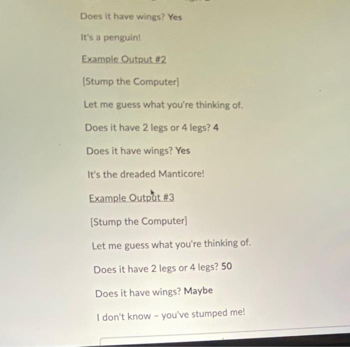 Solved In this problem, you will have the computer ask the | Chegg.com