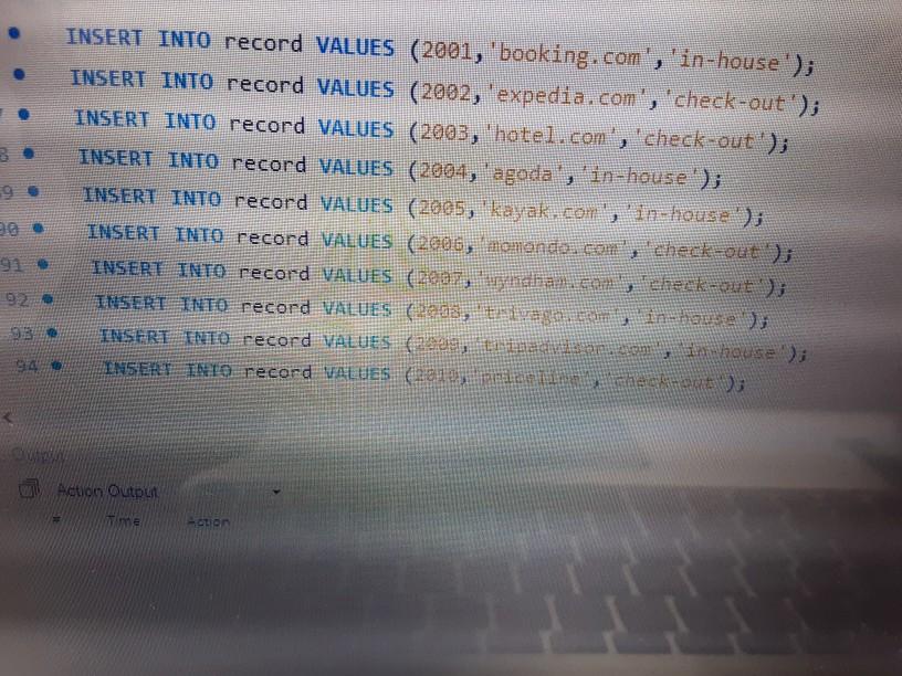 Solved ECT_STEP3 HW4 SQL PART1 | @O CREATE DATABAse smart | Chegg.com