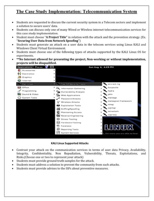 Solved Resources: Kali Linux, Windows XP, Windows Server2003 | Chegg.com