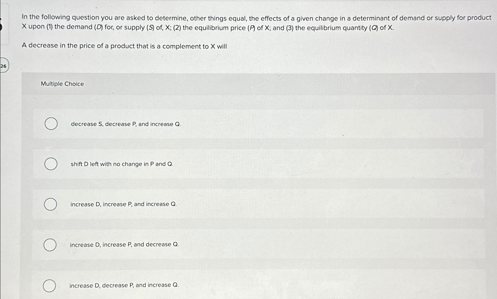 Solved In the following question you are asked to determine, | Chegg.com