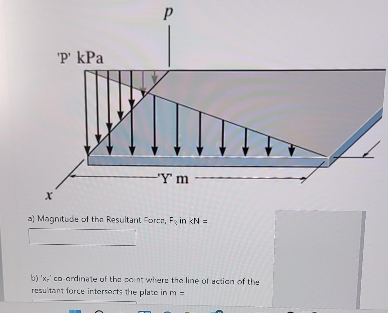 Solved Consider a rectangular plate of dimension | Chegg.com
