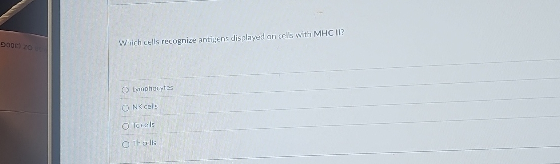 Solved Which cells recognize antigens displayed on cells | Chegg.com