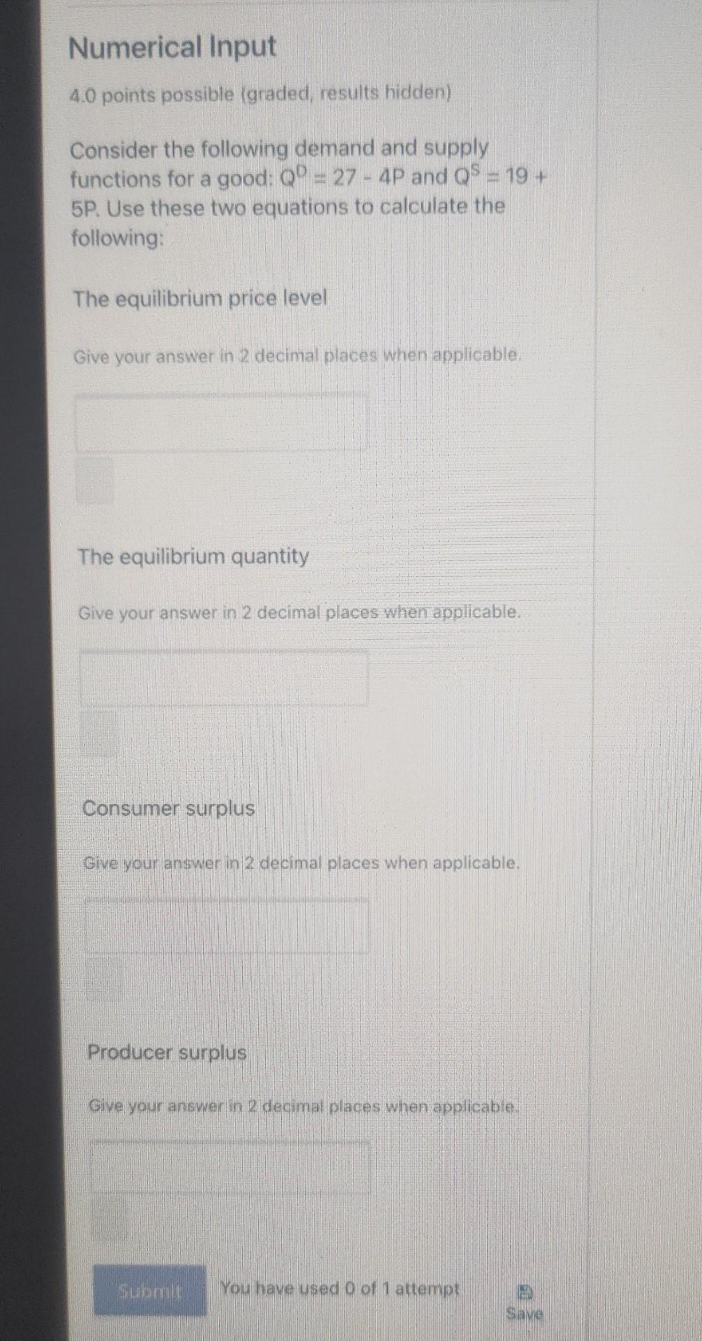 Solved Numerical Input 4.0 points possible (graded, results | Chegg.com