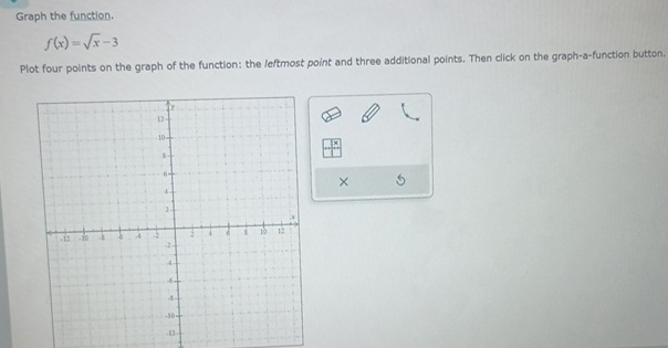 Solved Graph The Function F X X2 3plot Four Points On The