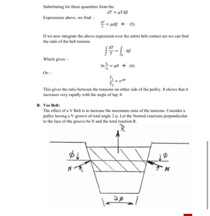 Solved LAB−1 BELT FRICTION APPARATUS 29SEP2022OBJECTIVE: The | Chegg.com