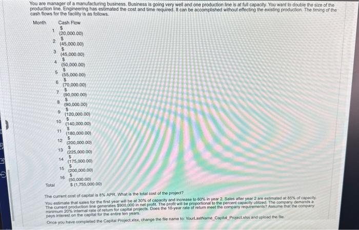 Solved Im having trouble figuring out the excel formulas so | Chegg.com