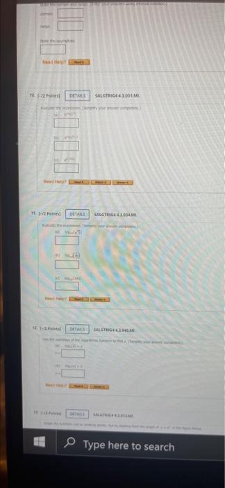Solved Tou 5. (-/2 Points) DETAILS SALGTRIG4 4.3.038. MY | Chegg.com