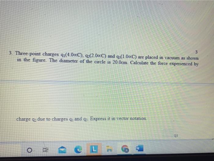 Solved roblems: 1. Calculate the Coulomb force between an | Chegg.com Solved roblems: 1. Calculate the Coulomb force between an | Chegg.com