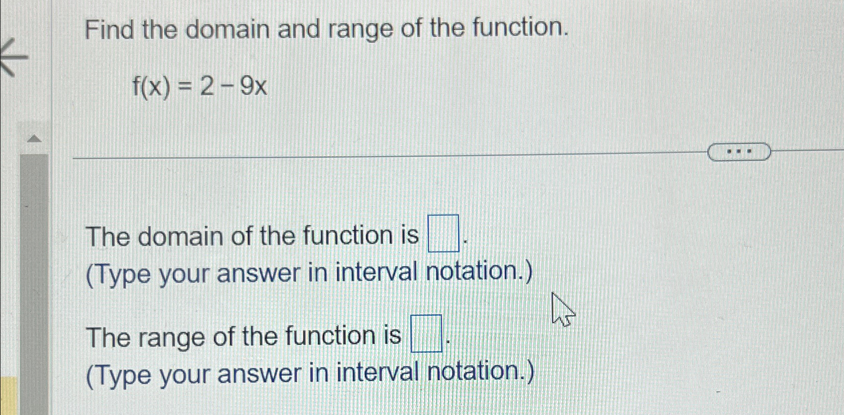 Solved Find the domain and range of the | Chegg.com