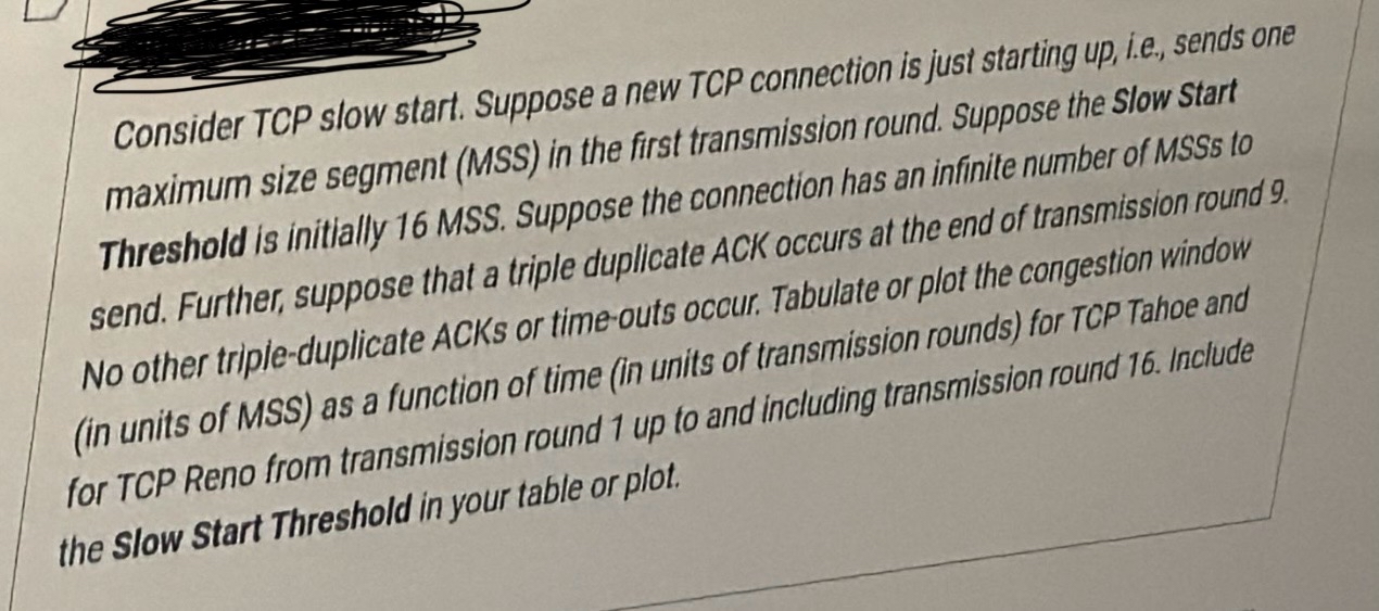 Solved Consider TCP slow start. Suppose a new TCP connection | Chegg.com Solved Consider TCP slow start. Suppose a new TCP connection | Chegg.com
